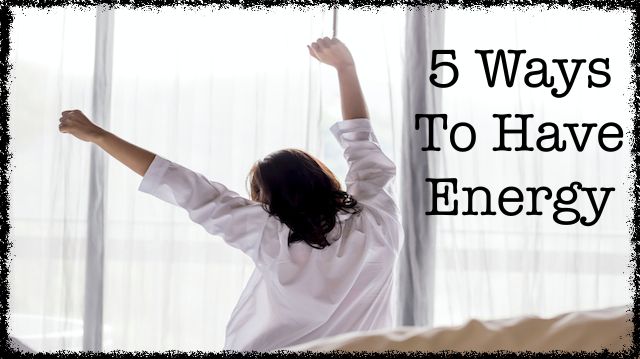 Have More Energy in the Morning: It's Easy