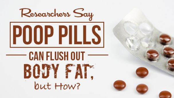 Researchers Say Poop Pills Can Flush Out Body Fat, but How?