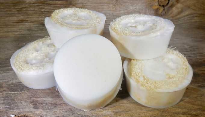 Soothe Rough Skin With This Exfoliating Loofah Soap