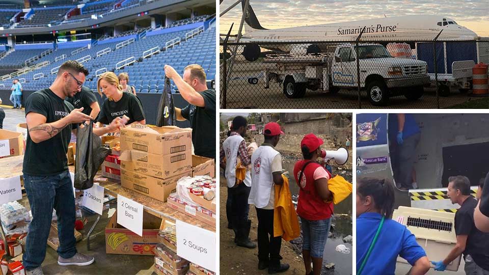Photos And Videos: Amazing Ways People Are Helping Hurricane Victims